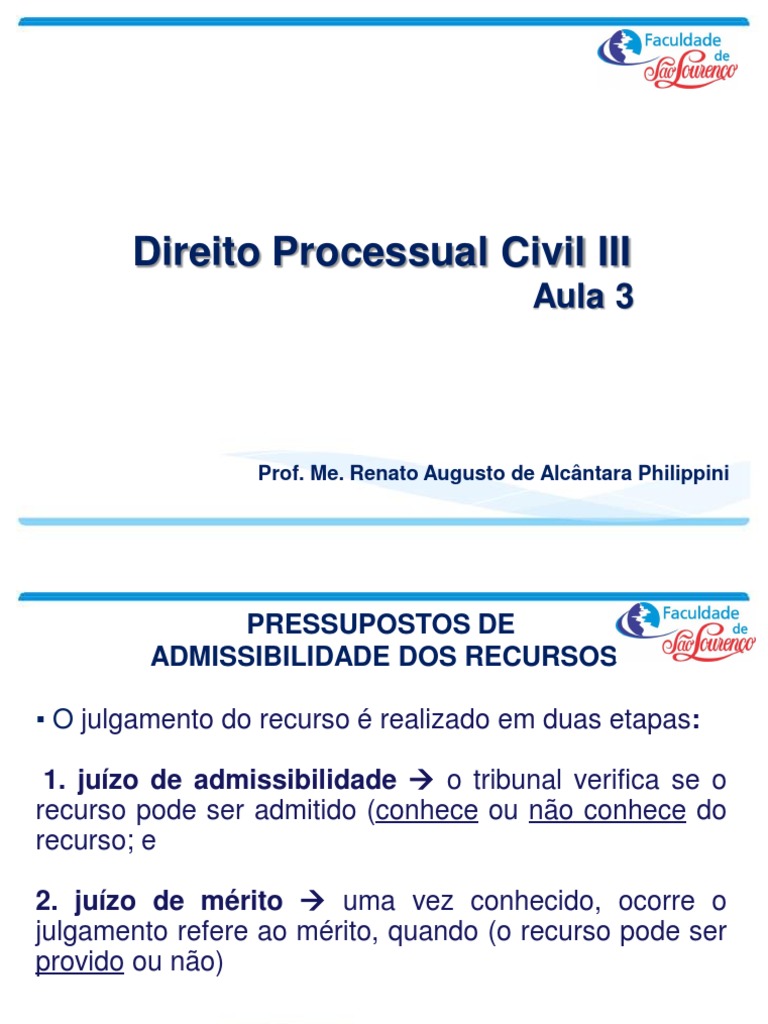 6 DD - DPC III - Aula 3 | PDF | Direito Comum | Governo