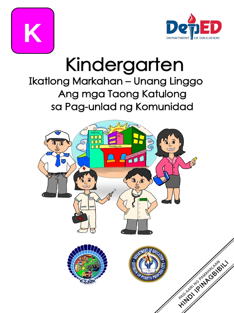 Kindergarten q3 Week1 Worksheets | PDF