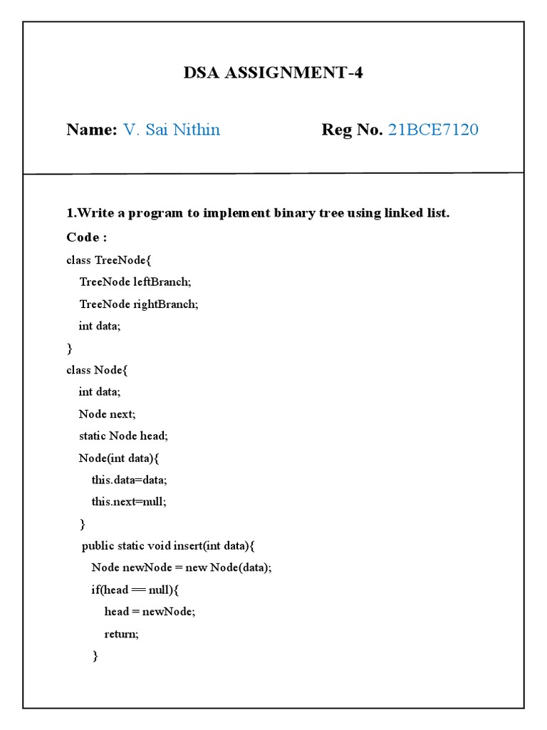21bce7120 Dsa 4 Pdf Applied Mathematics Algorithms 
