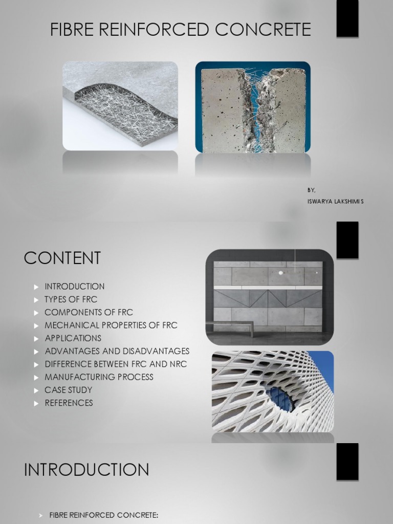 Fibre Reinforced Concrete | PDF | Fibers | Concrete