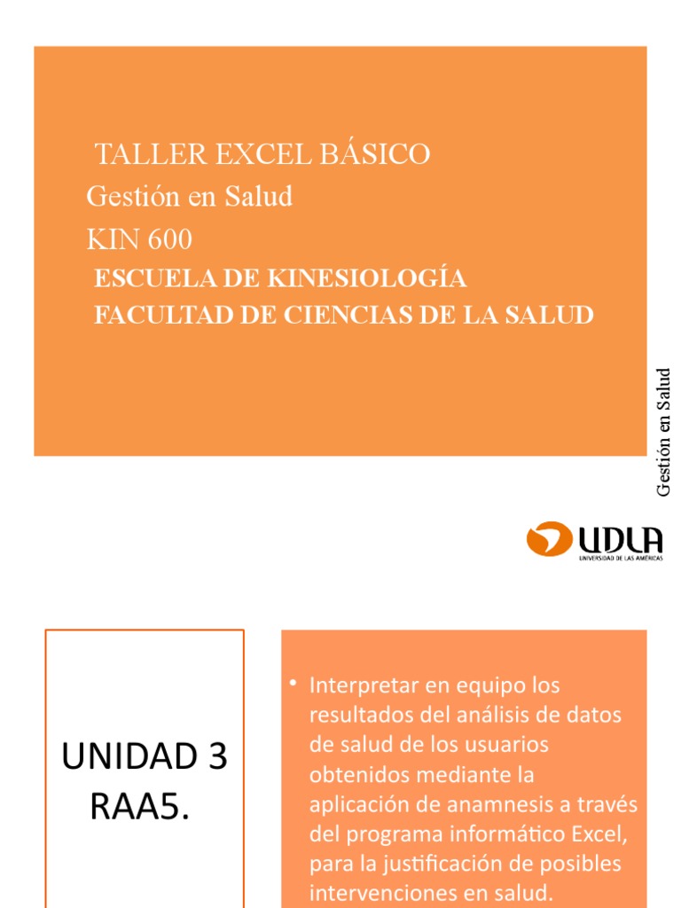 U3 C1 PPT-Excel Básico | PDF | Microsoft Excel | Hoja de cálculo