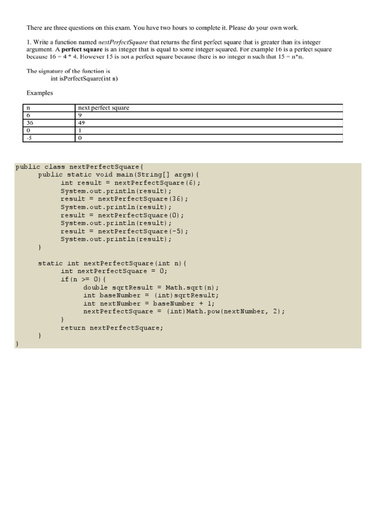 Collections of Java Question and Answers | PDF | Algorithms | Arithmetic