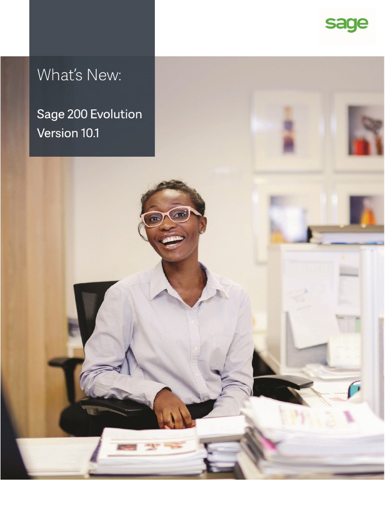 Whats New in Sage Evolution V10.1 | PDF