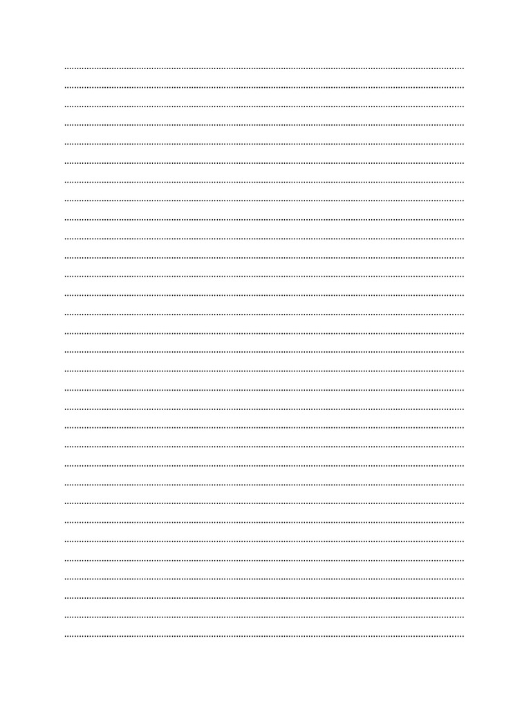 Giấy A4 có dòng kẻ chấm | PDF