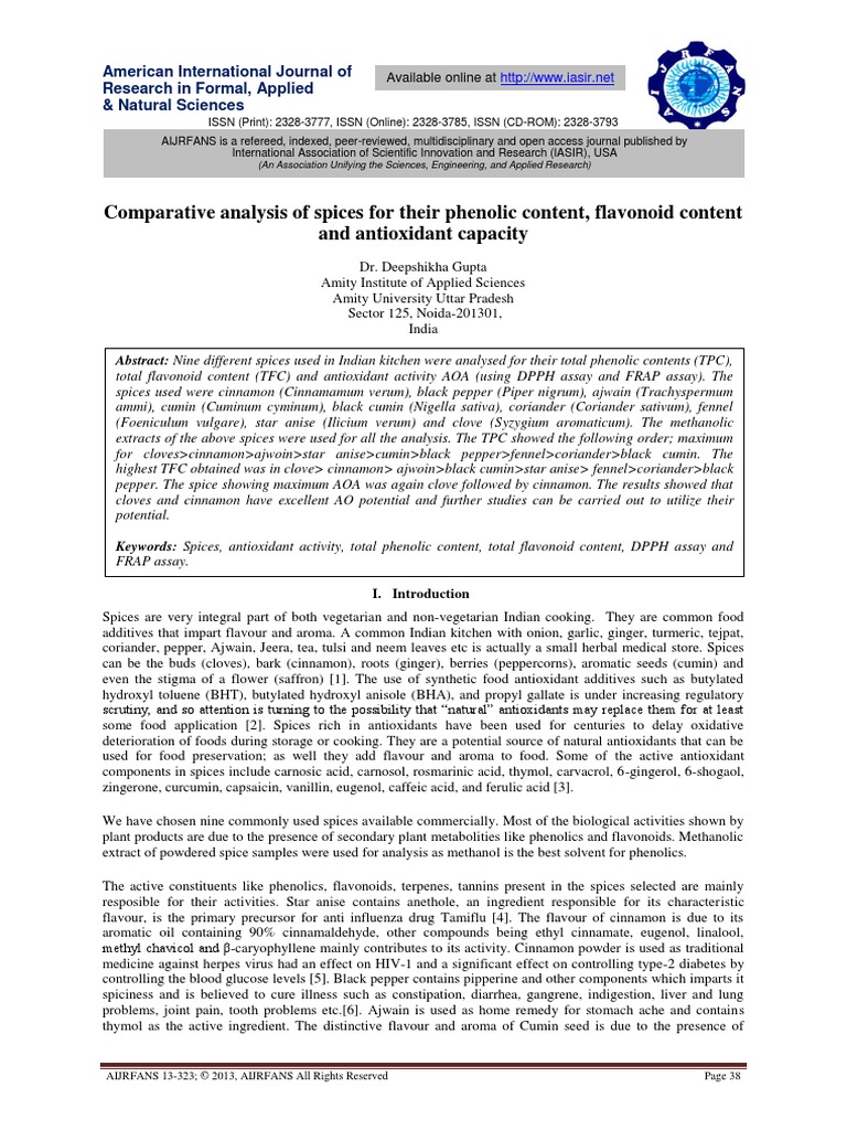 American International Journal of Research in Formal, Applied & Natural ...