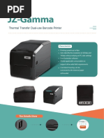 YHD-80E 80mm Receipt Printer | PDF | Printer (Computing) | Office Equipment