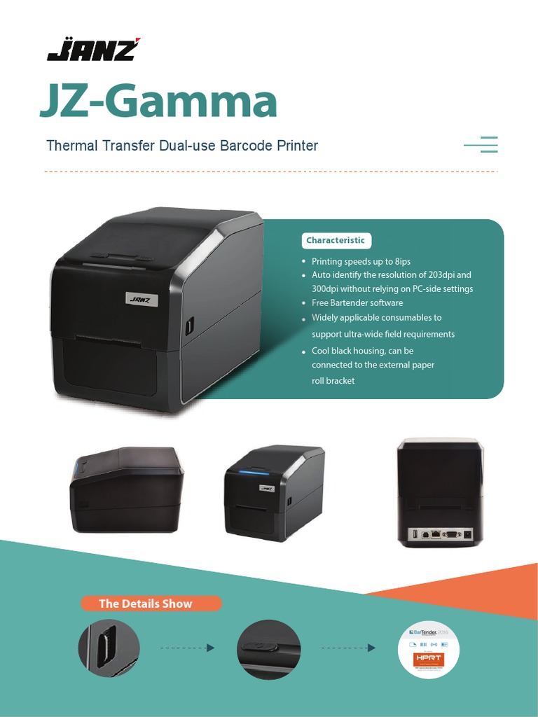 JZ Gamma | Download Free PDF | Printer (Computing) | Computer Hardware
