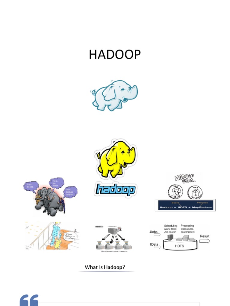 Introduction Of Hadoop Pdf Apache Hadoop Apache Spark