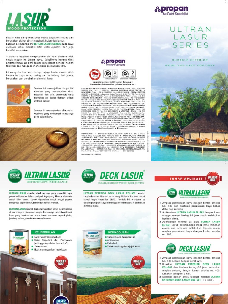 Fa Brosur Lasur-Series | PDF