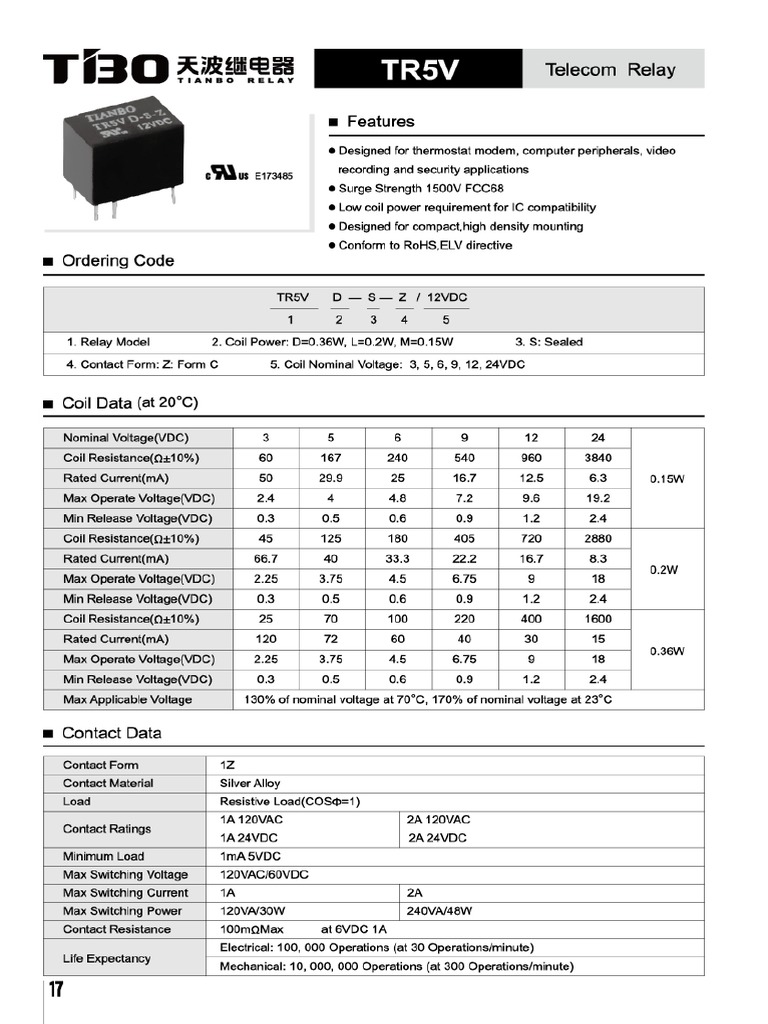 TR5V Tianbo | PDF
