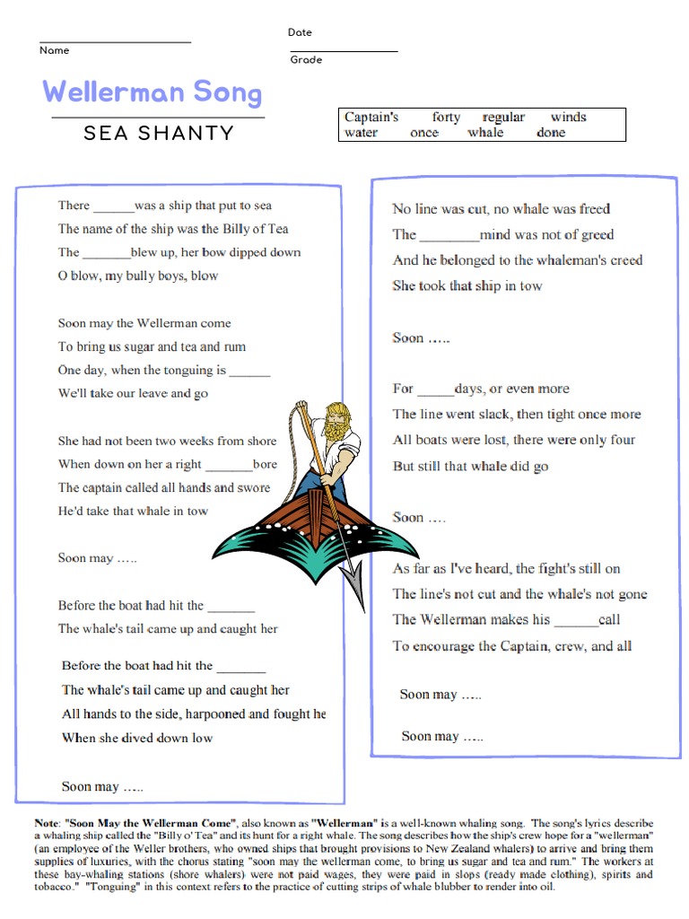 Wellerman - Sea Shanty | PDF