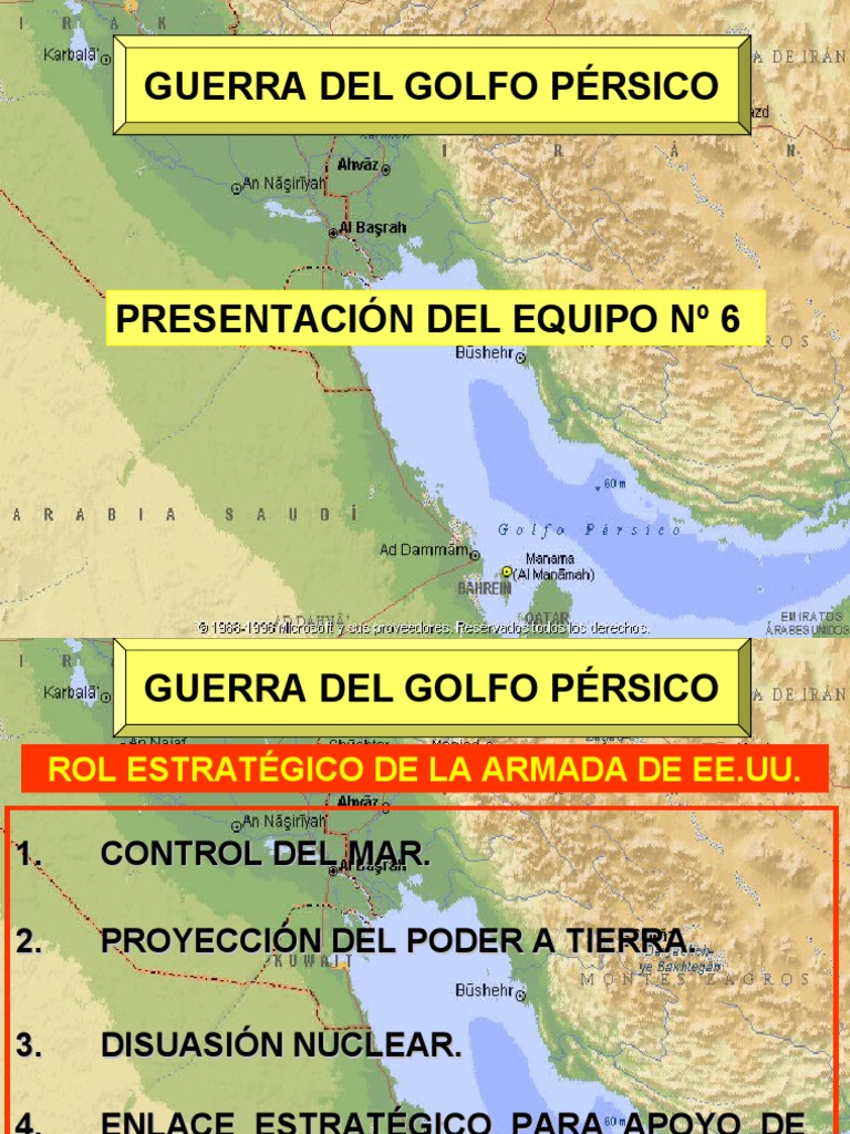 Consecuencias de la Guerra del Golfo | PDF | guerra del Golfo | Golfo ...