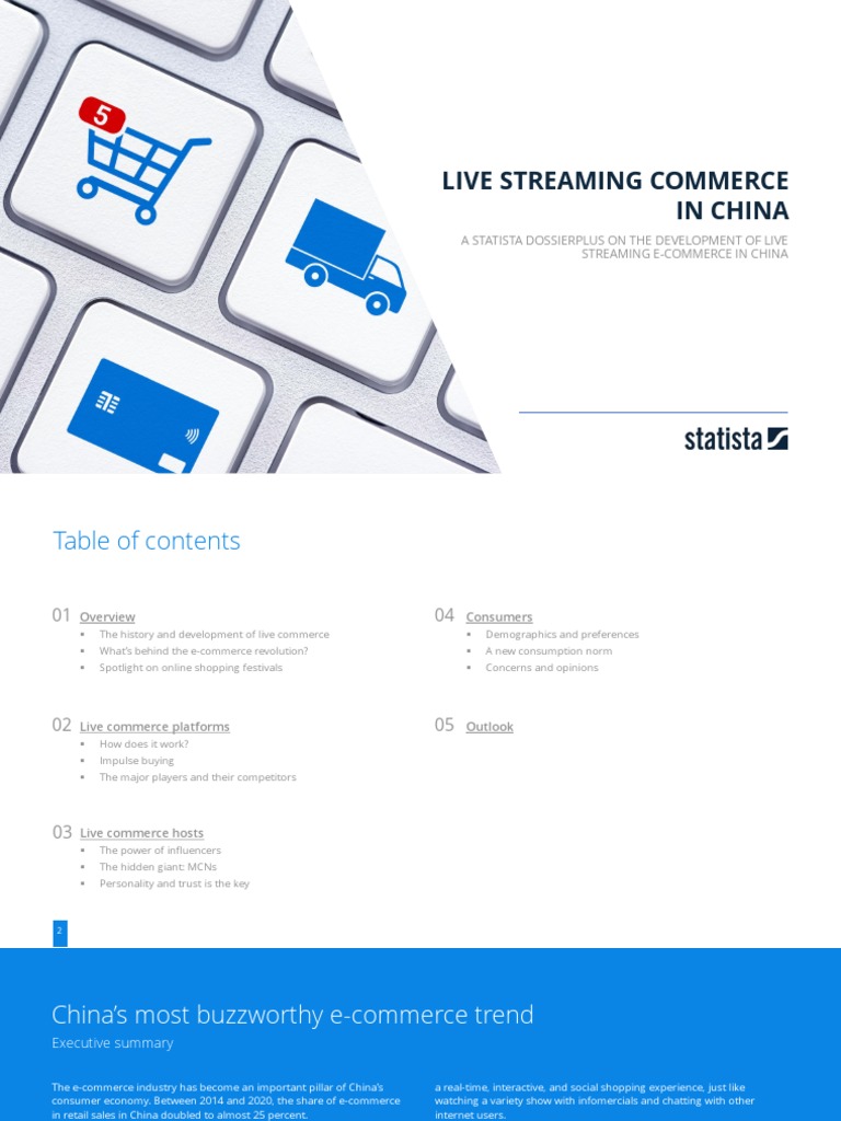 Live Streaming Commerce in China | PDF | E Commerce | Streaming Media