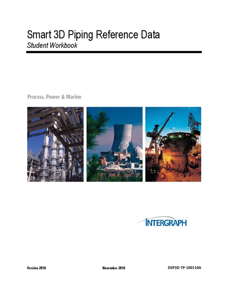 TSMP3002 - Smart 3D Piping Reference Data Labs | PDF