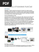 Lesson 1 - Autocad User Interface | PDF | Auto Cad | Computer Aided Design