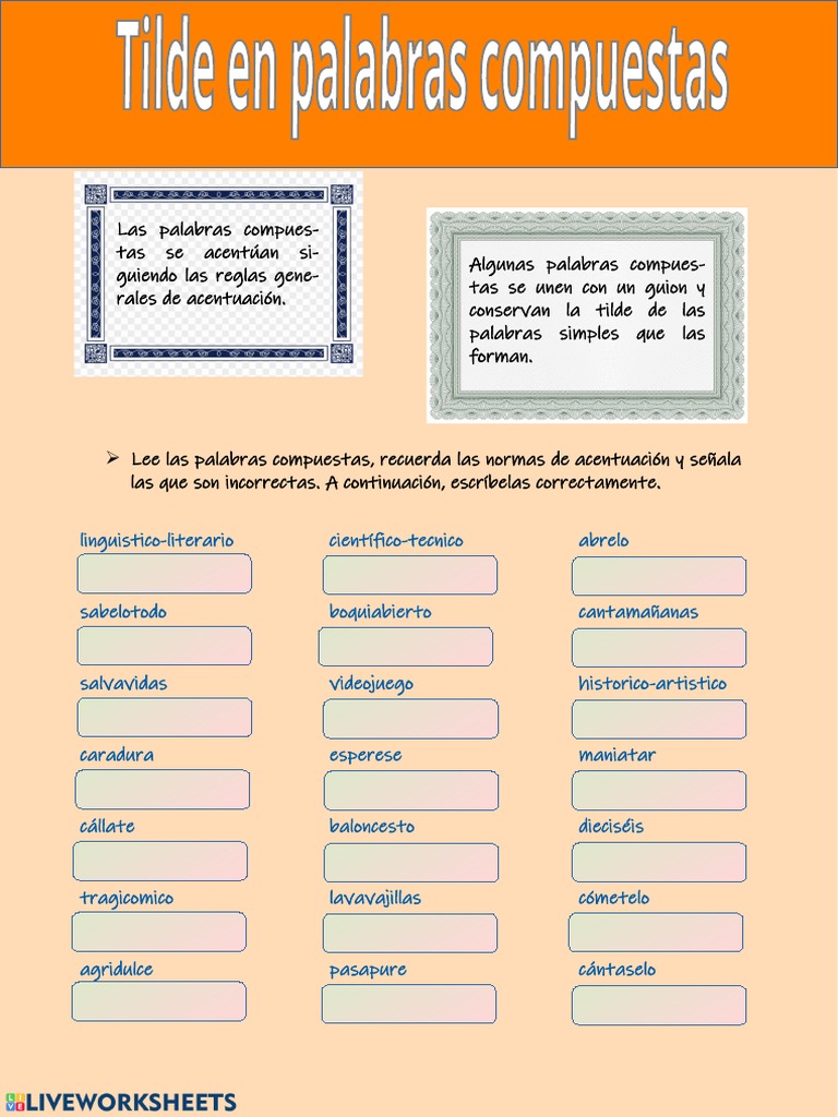 Palabras Compuestas | PDF