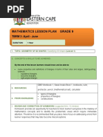 Grade 6 Term 1 Data Handling Lesson 1 2 | PDF | Lesson Plan | Data