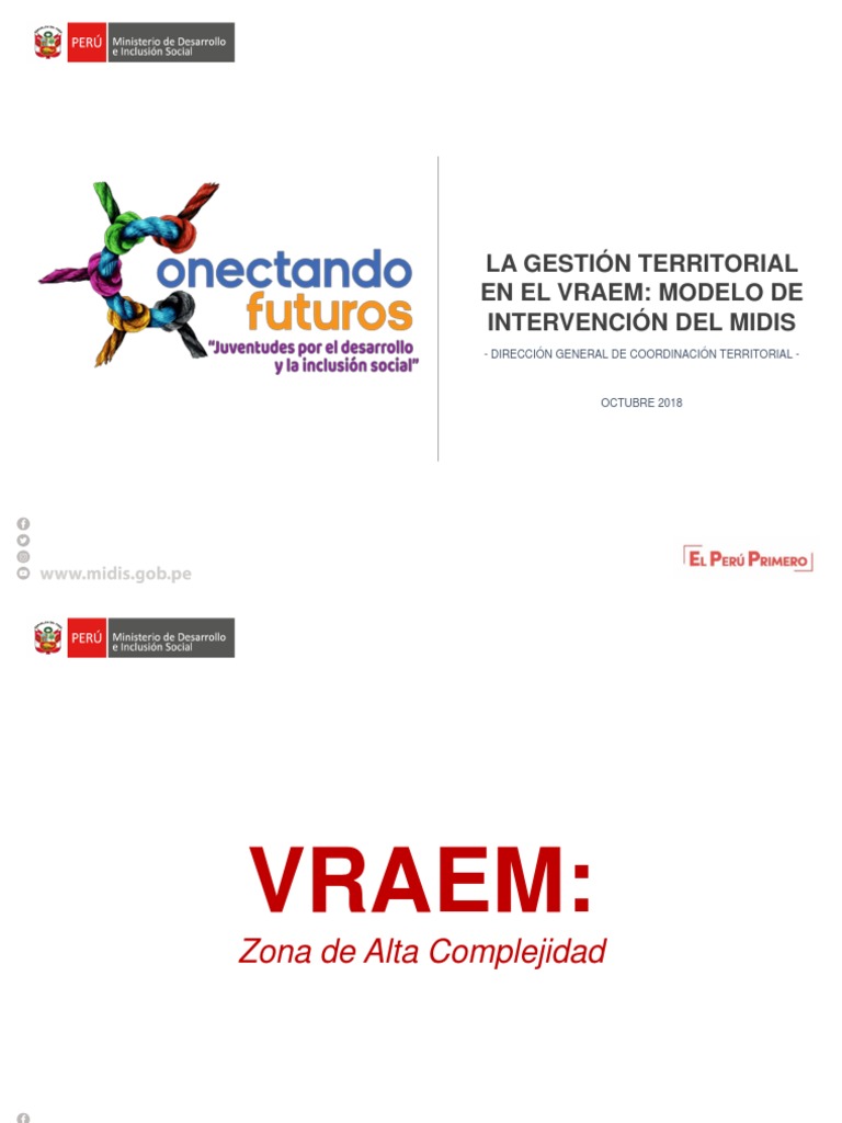 Gestión Territorial en el VRAEM | PDF | Economias