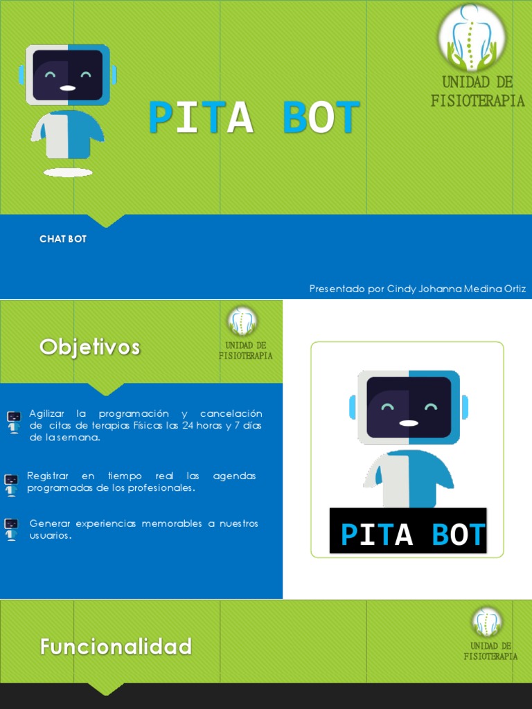 Pita Bot: Agiliza tus Citas 24/7 | PDF | Internet Bot | Chat en linea