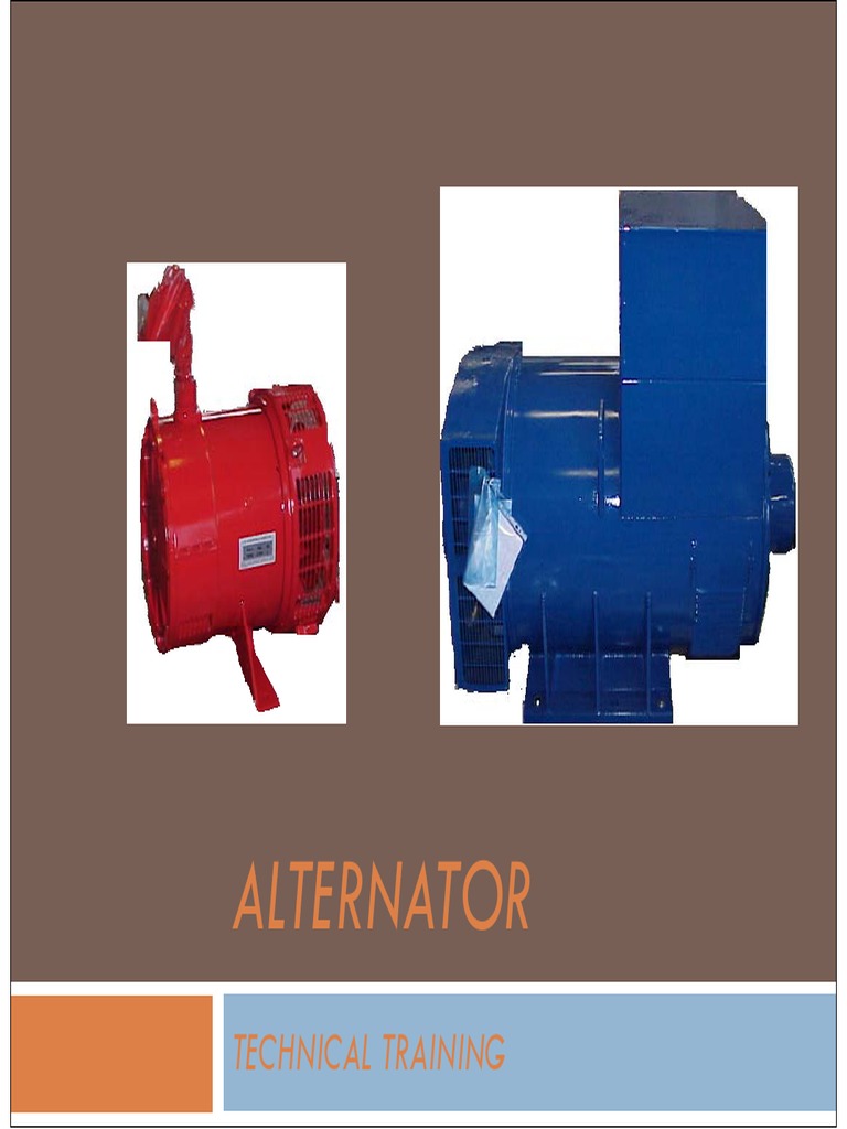 2ALTERNATOR | PDF | Electrical Components | Electrical Equipment