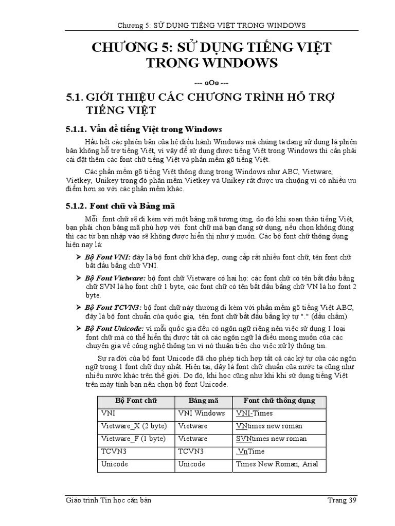 Giao Trinh Tin Hoc Co Ban P2 | PDF