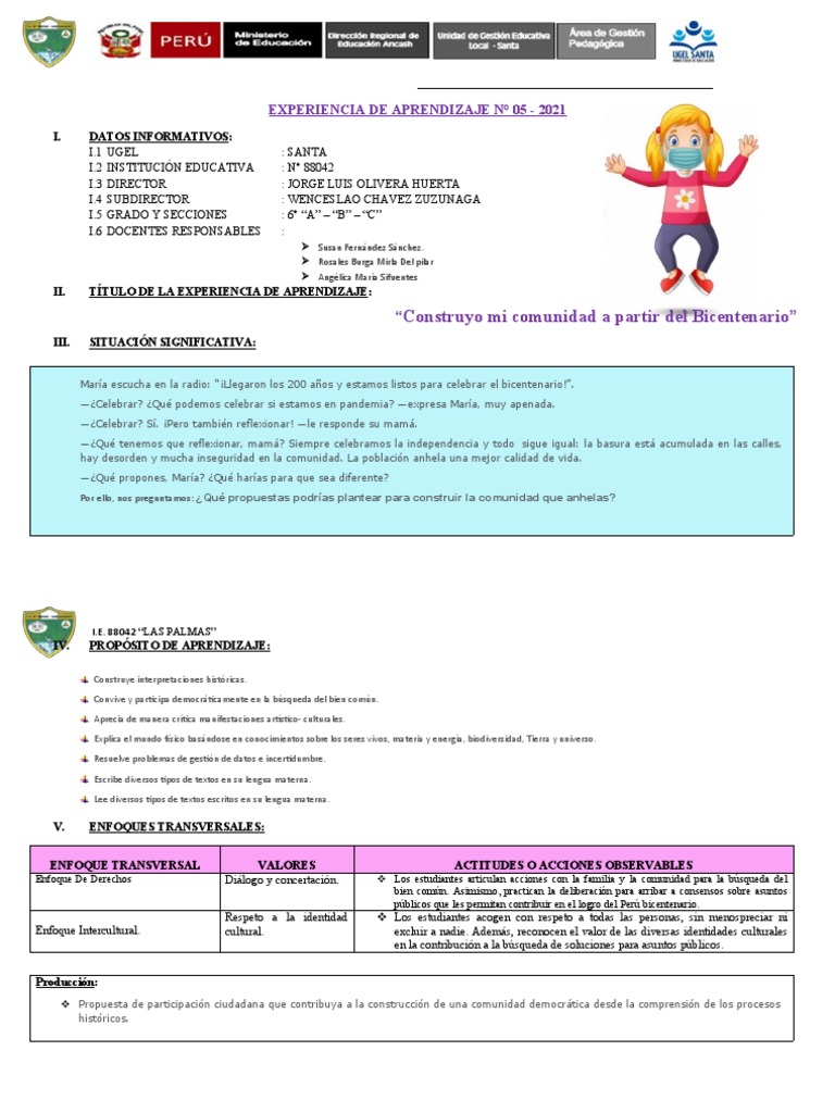 Exp. de Aprendizaje #05 - Julio | PDF | Probabilidad | Estadísticas