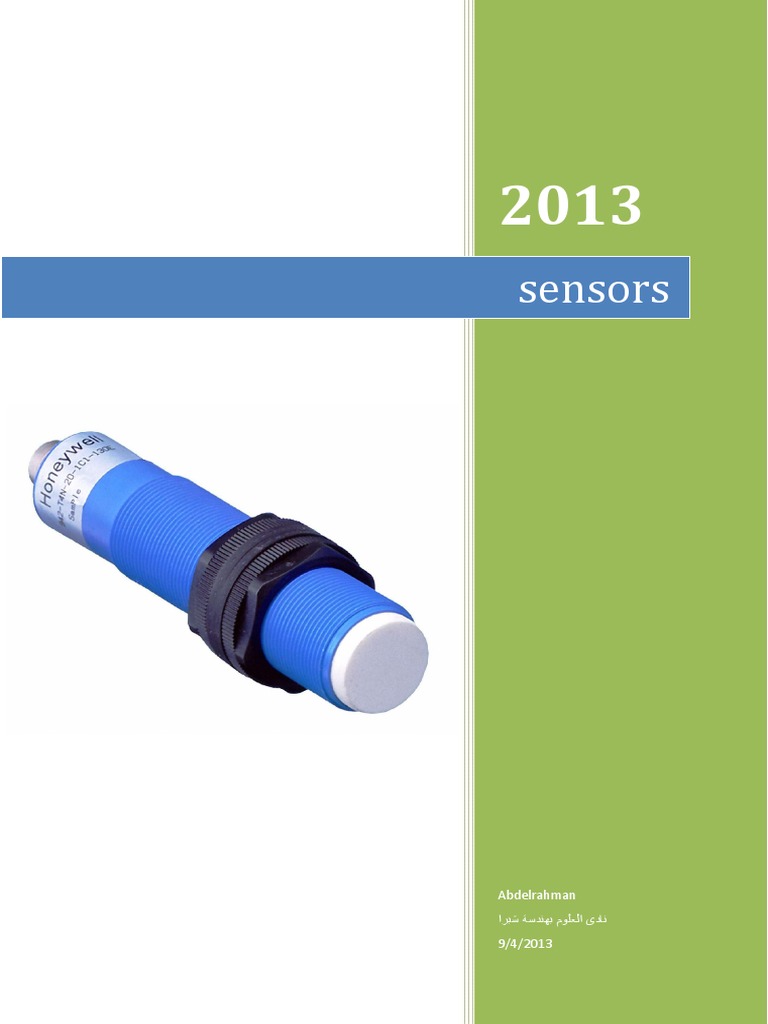 08 Sensors | PDF