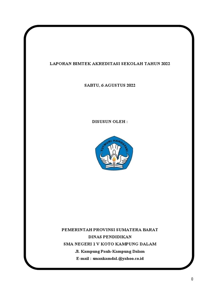 Laporan Bimtek | PDF