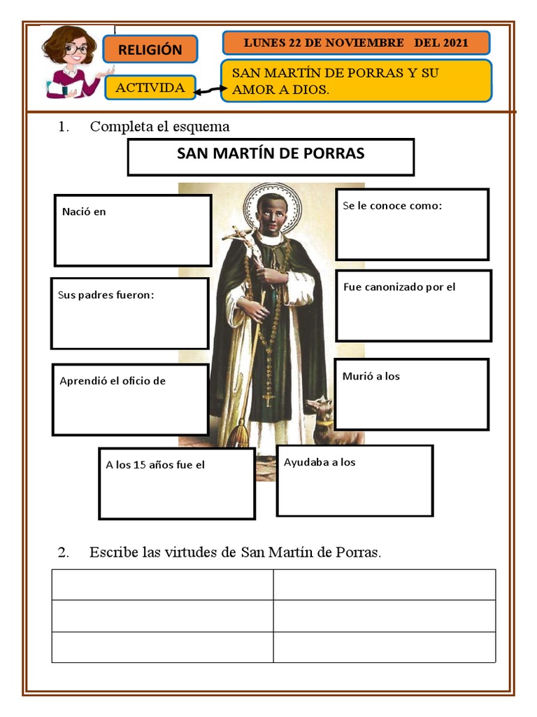 Como Fue San Martin de Porres | PDF