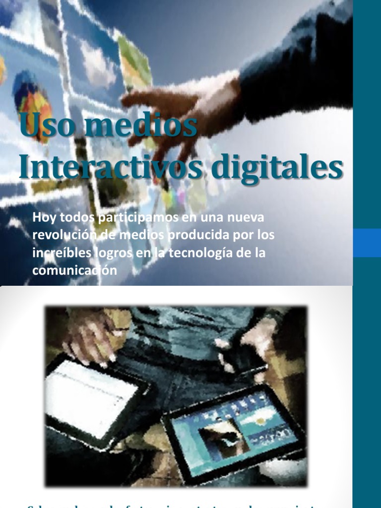 Uso de Los Medios Interactivos | PDF | Internet | Publicidad online