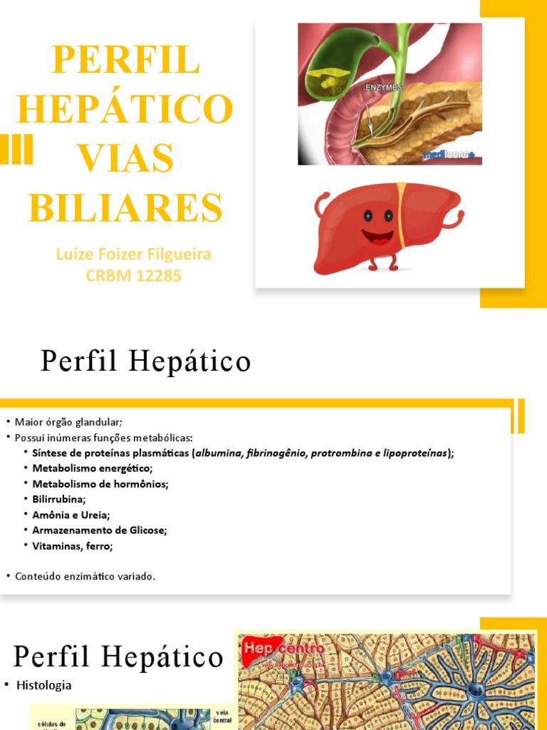 Aula 4 - Perfil Hepático e Biliar | PDF | Bile | Fígado