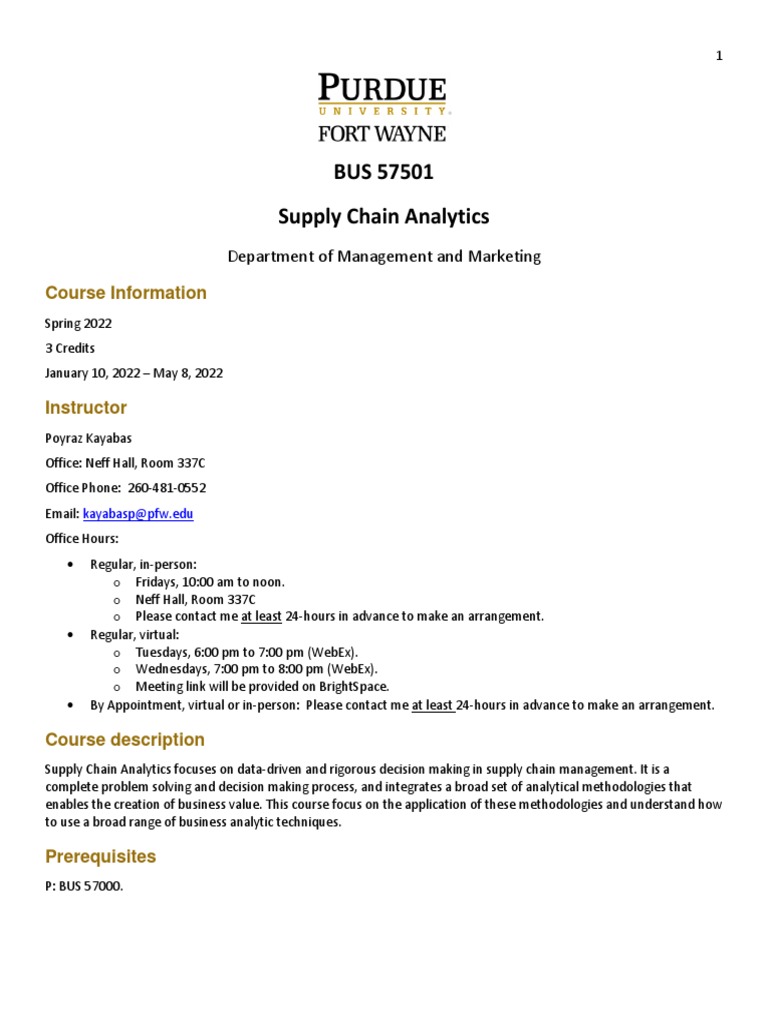 Syllabus | PDF | Academic Dishonesty | Analytics