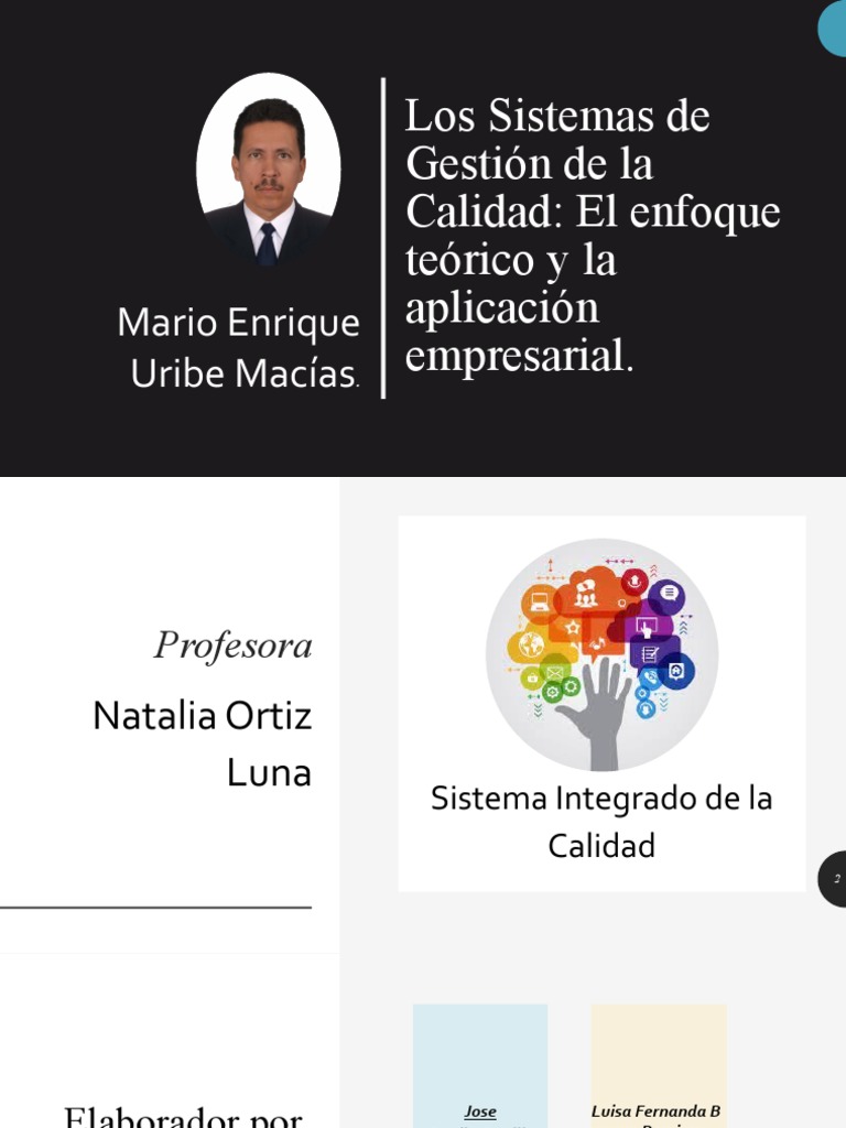 Los Sistemas de Gestión de La Calidad | Télécharger gratuitement PDF ...