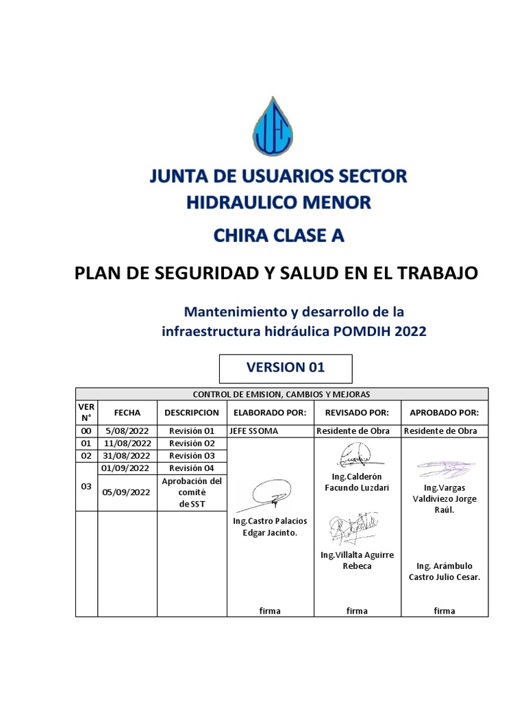 SST Plan Final | PDF | Seguridad y salud ocupacional | Valores