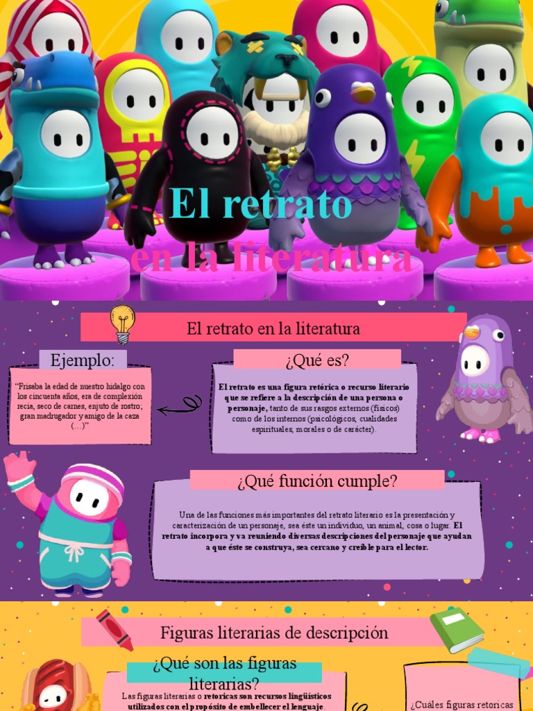 Retrato Literario I Medio | Descargar gratis PDF | Retrato
