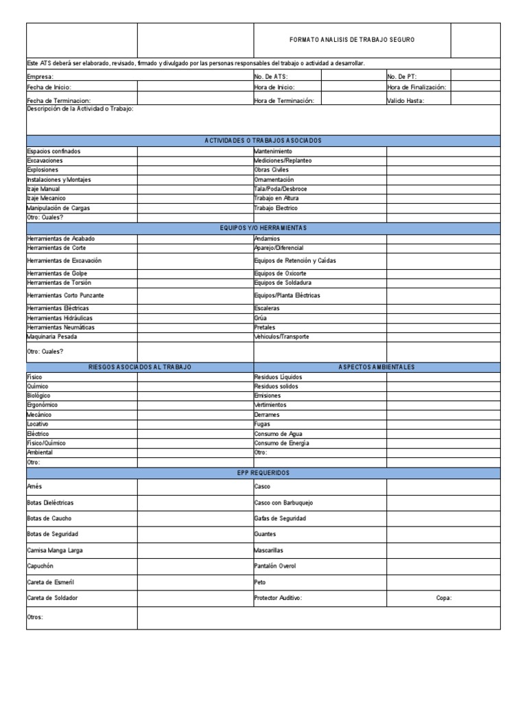Formato de Ats | PDF
