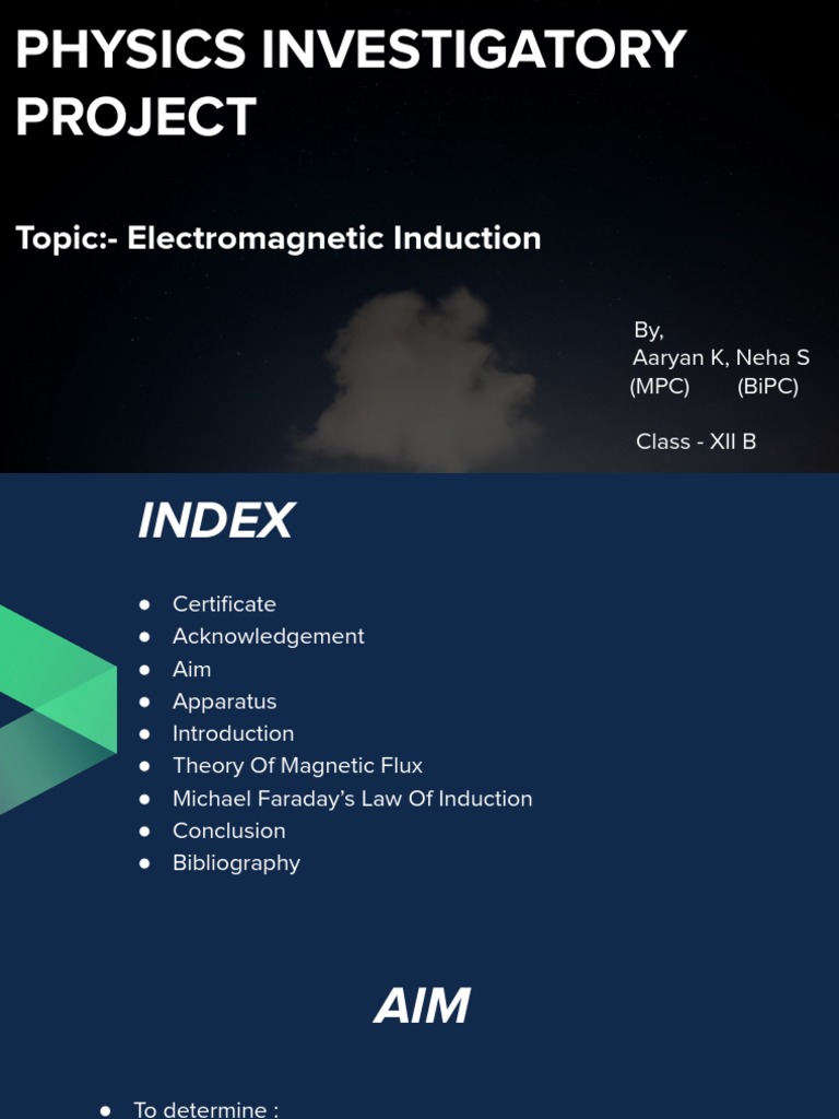 PHYSICS | PDF | Electromagnetic Induction | Magnetic Field