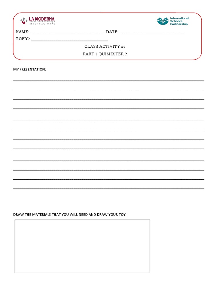 Class Activity #2 Part 1 Quimester 2 | PDF | Cognition | Cognitive Science
