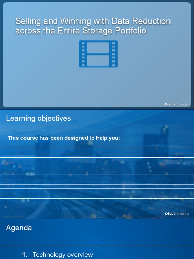 GSTB8241 Selling Winning Data Reduction | PDF | Dell | Computer Data ...