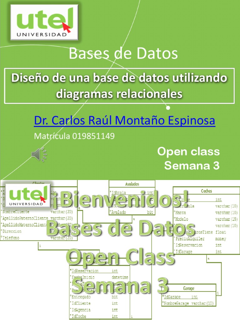 SEMANA 3 (Modelo Relacional) | PDF | Base de datos relacional ...