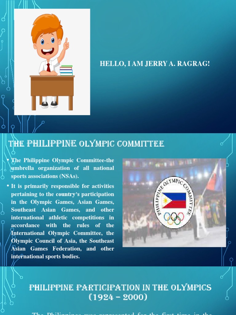 Presentation Jerry Ragrag | PDF | Olympic Games | Sports Competitions