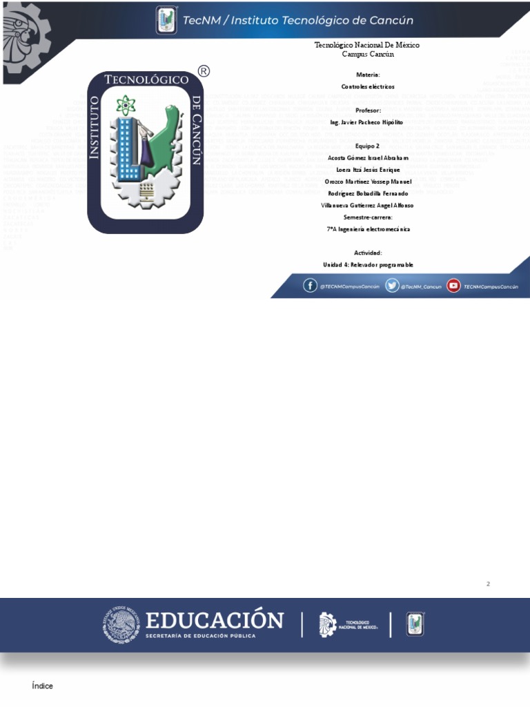 Unidad 4 Relevador Programable | PDF | Controlador lógico programable ...
