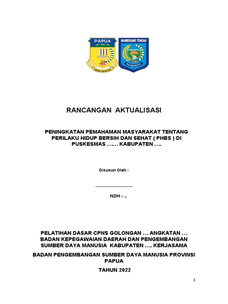 Contoh Ranc - PHBS | PDF