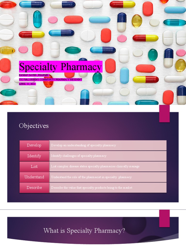 Understanding Specialty Pharmacy Essentials | PDF | Pharmacy | Medical ...