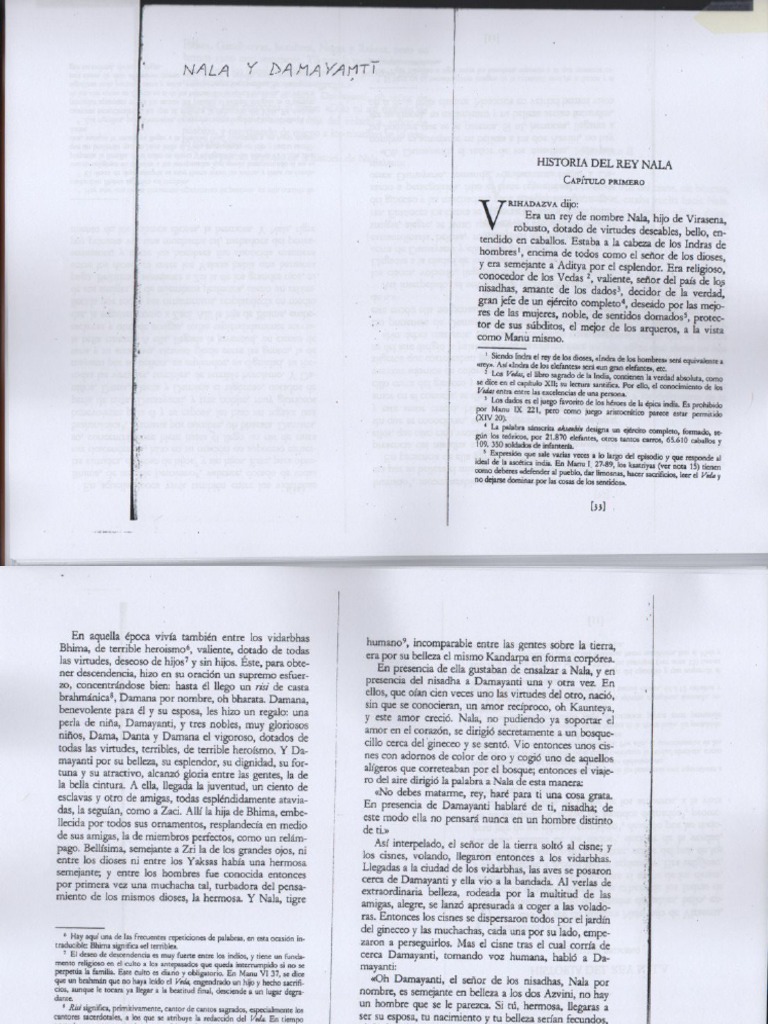 Nala y Damayanti | PDF