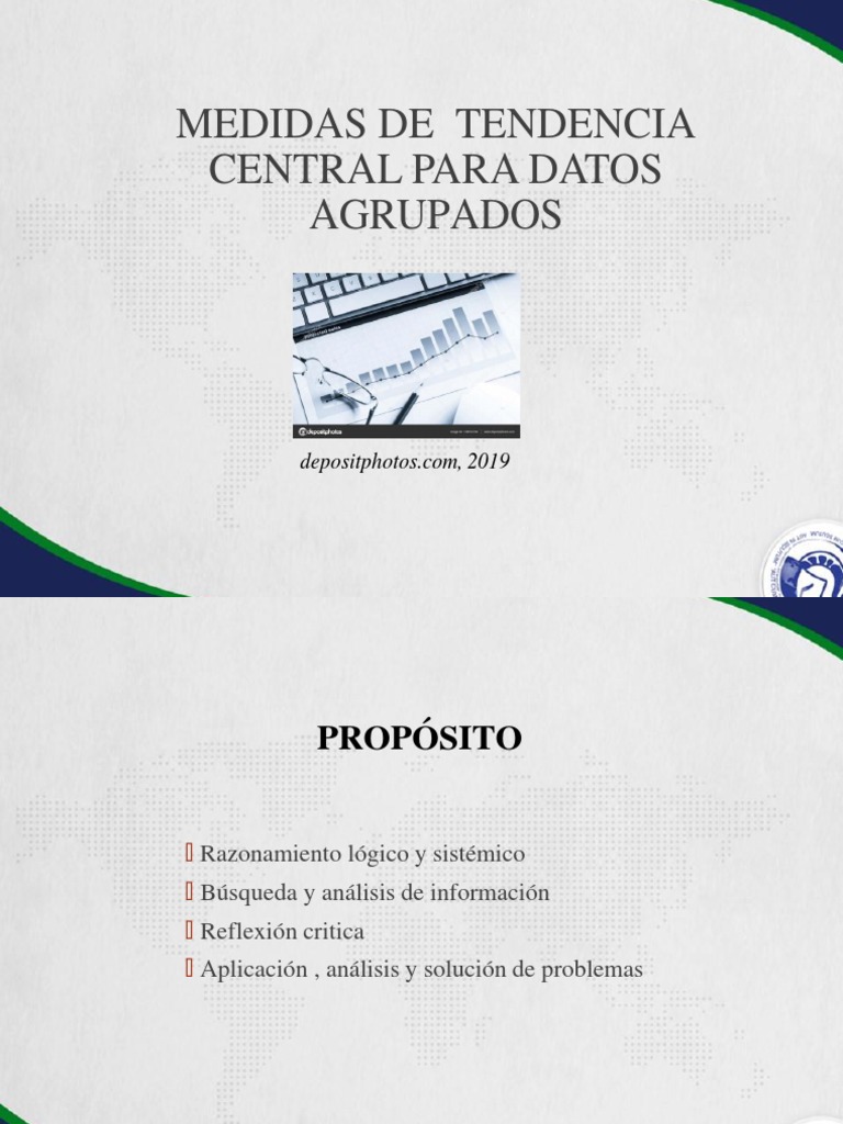 5 Medidas de Tendencia Central Datos Agrupados y No Agrupados | PDF | Mediana | Análisis