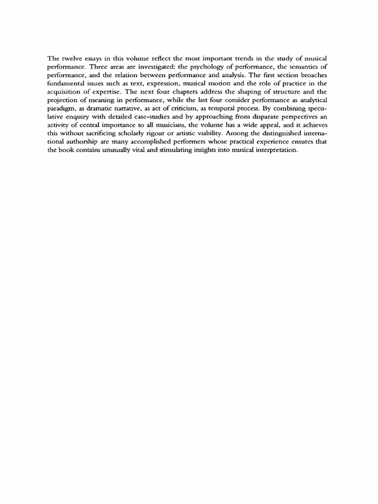 John Rink-The Practice of Performance - Studies in Musical ...
