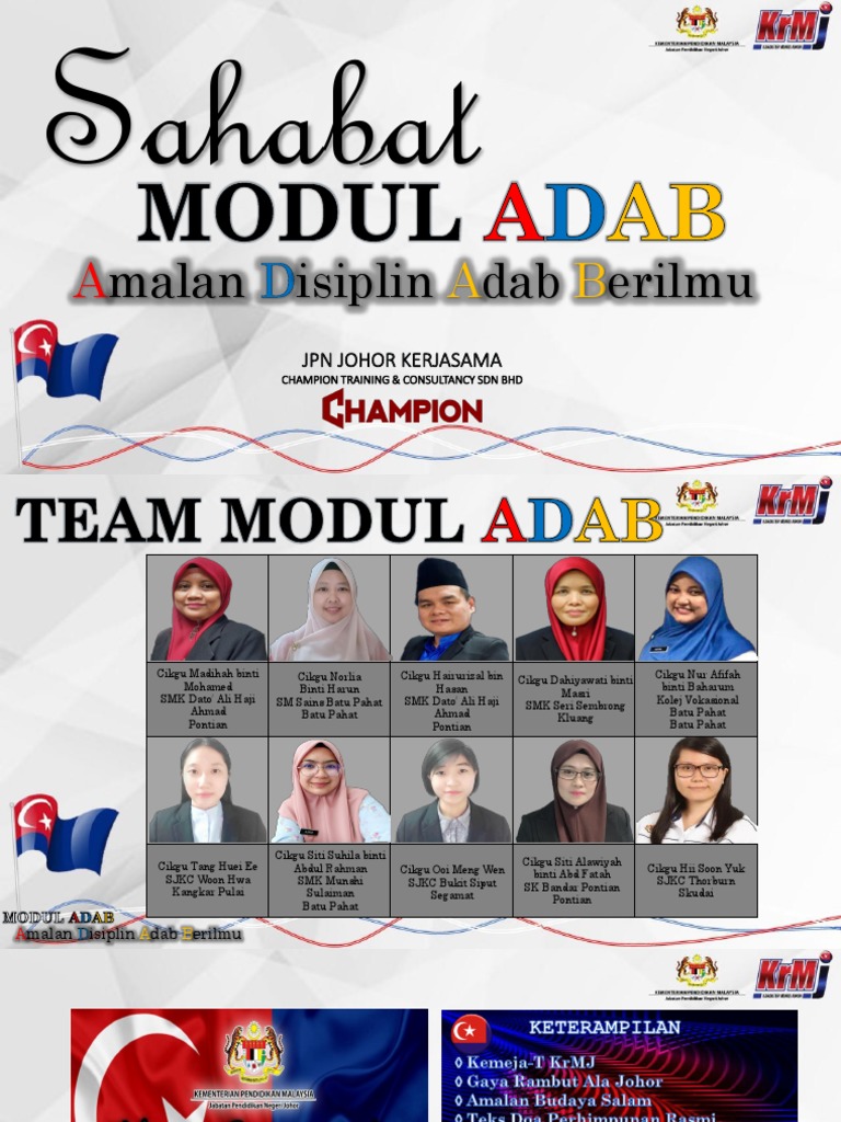 MODUL ADAB KRMJ 2.0 | PDF