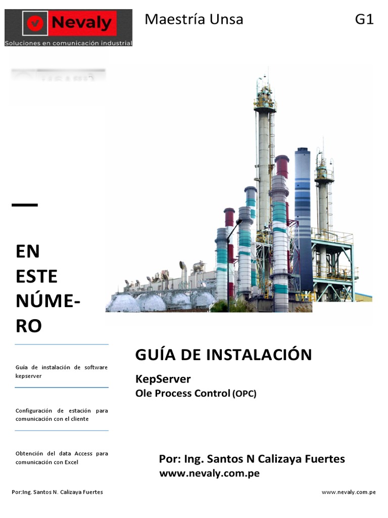 Guía de Instalación de KepServer | PDF | Software | Informática