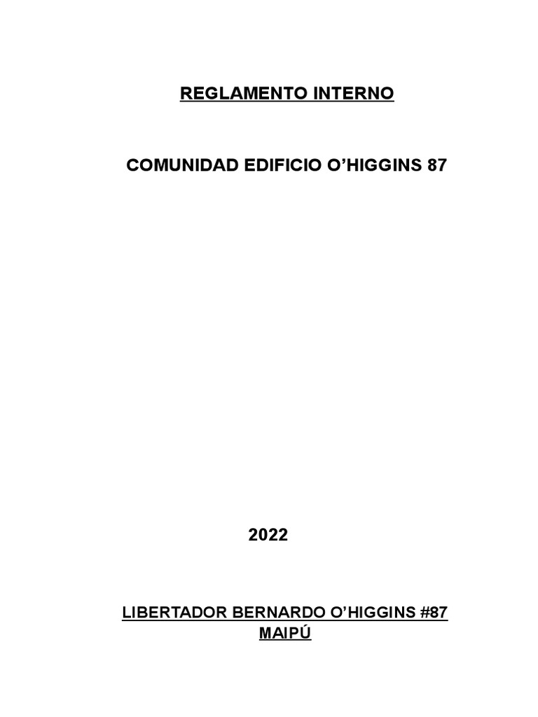 "[Reglas de convivencia en un edificio residencial]" | PDF | Condominio | Propiedad